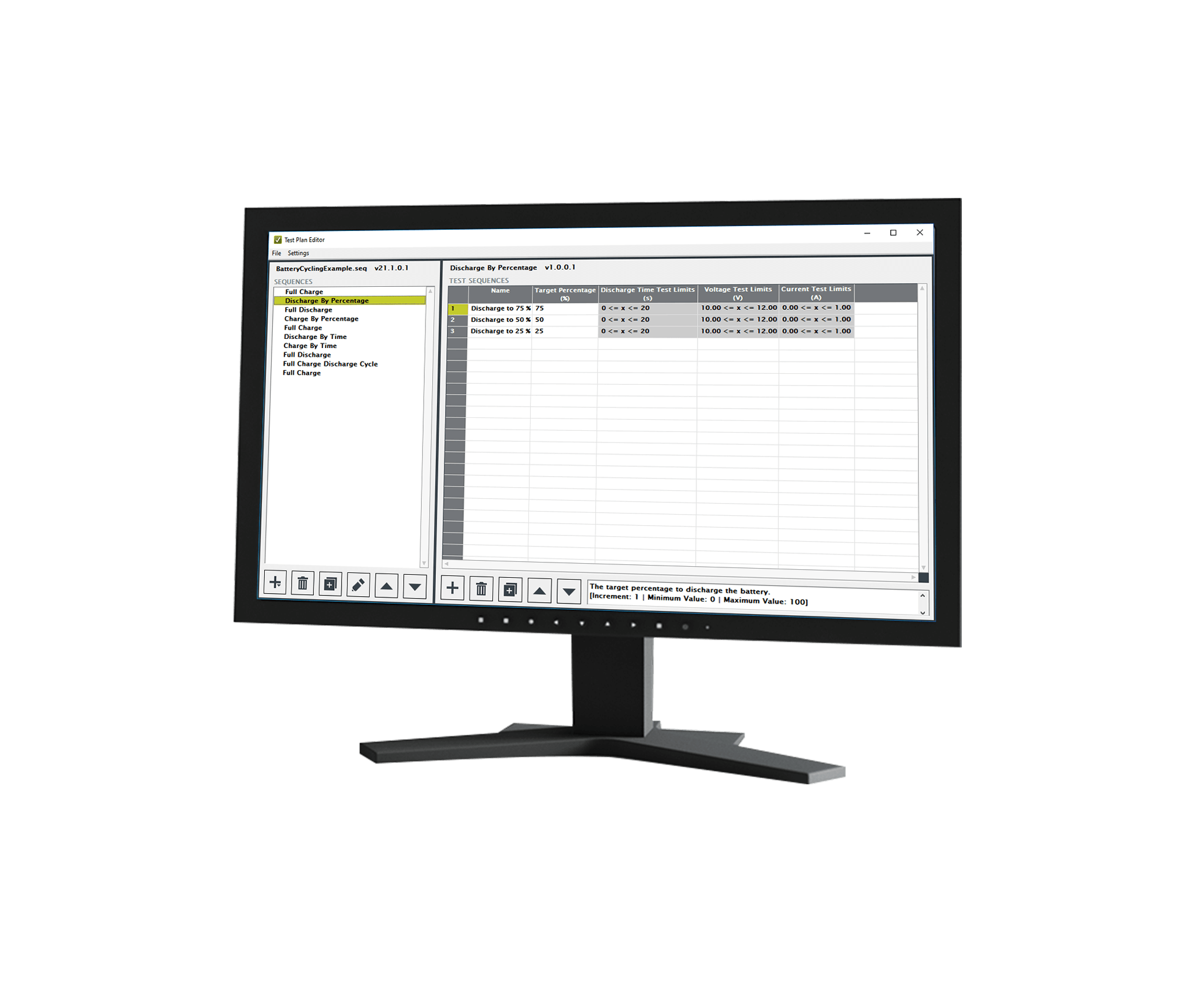 Editeur de plan de test | Averna