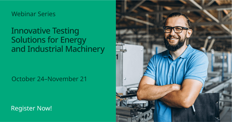 Webinar: Innovative Testing Solutions for Energy and Industrial Machinery