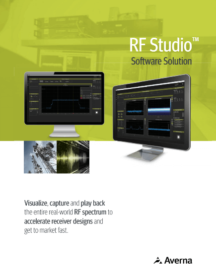 RF Studio – RF Record and Playback Software Solution | Averna