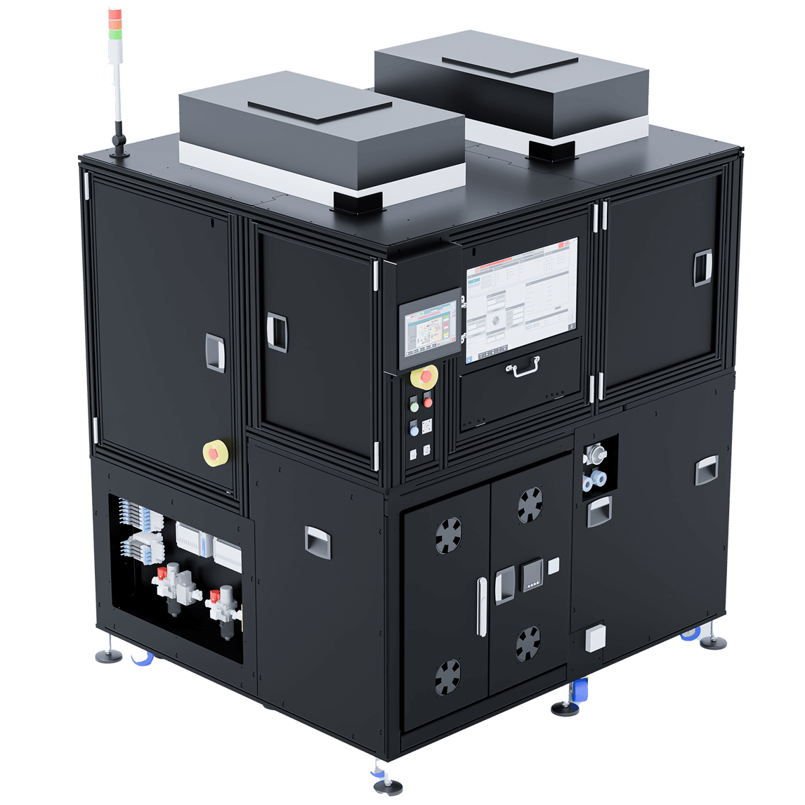 Plateforme de test de modules de lentilles - Averna - Test optique